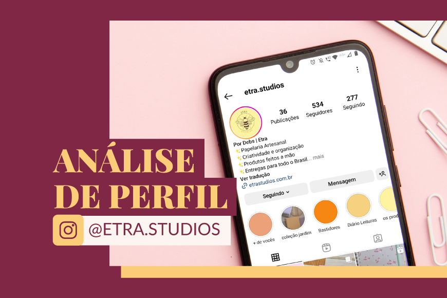 Como aplicar melhor a identidade visual no seu Instagram - Análise de perfil » Blog » Thiara Ney
